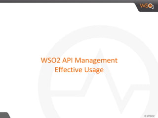 WSO2 API Platform: Vision and Roadmap | PDF