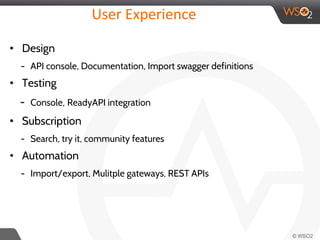 WSO2 API Platform: Vision and Roadmap | PDF