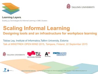 Scaling Informal Learning - Tools and Infrastructure for Workplace ...
