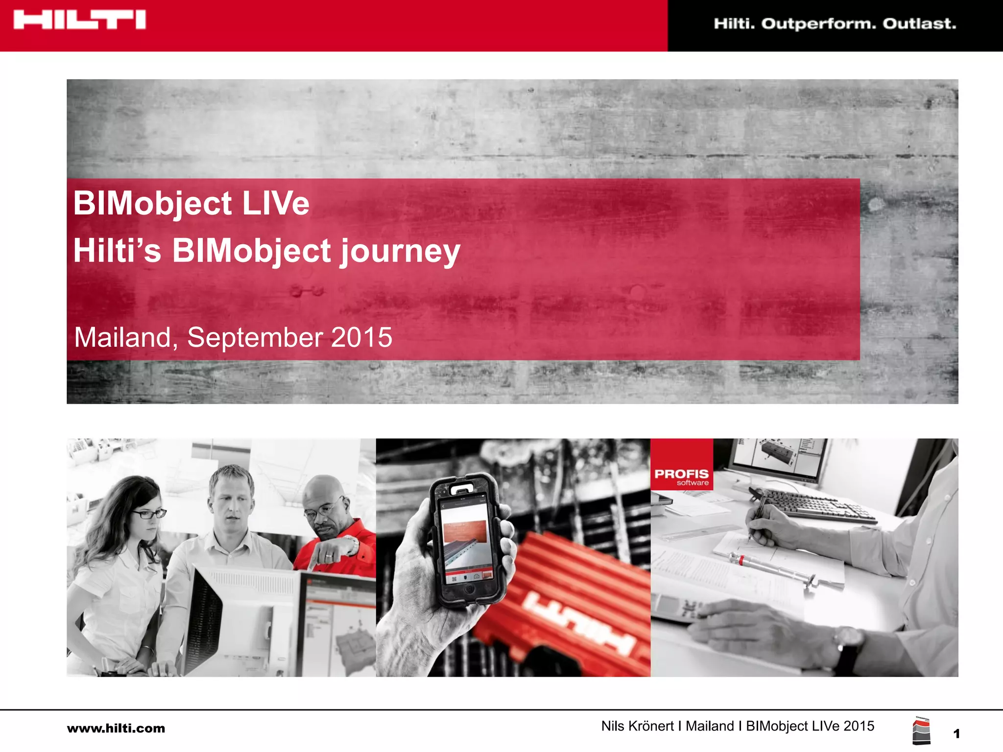 Hilti BIMobject LIVe Milan Presentation | PDF