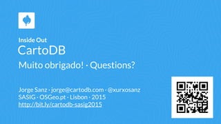 CartoDB Inside Out | PPT