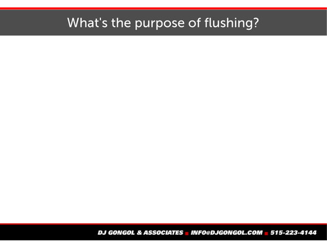 Hydrant flushing programs | PDF