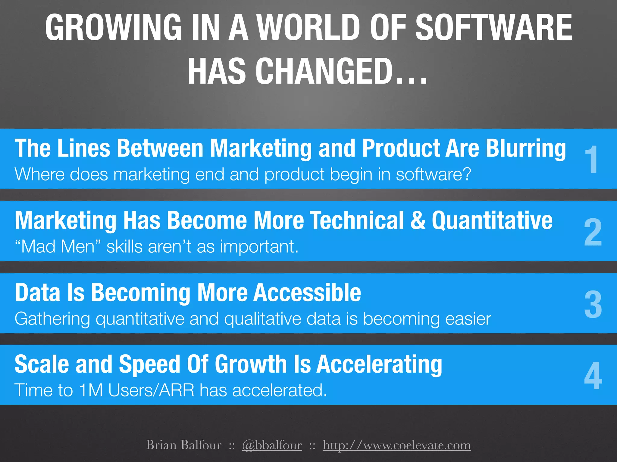 Brian Balfour: Building A Growth Machine | PDF
