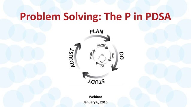 Problem Solving: The P in PDSA | PPT