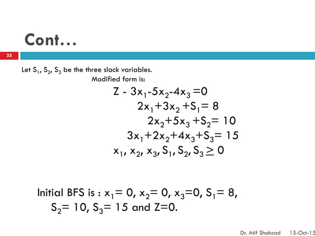 Simplex Method Explained | PDF | Computing | Technology & Computing