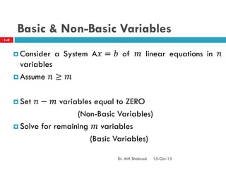 Simplex Method Explained | PPT