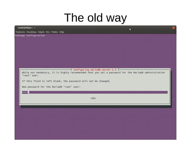 Passwordless login with unix auth_socket | PPT