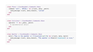 Your First Slack Ruby Bot | PPT