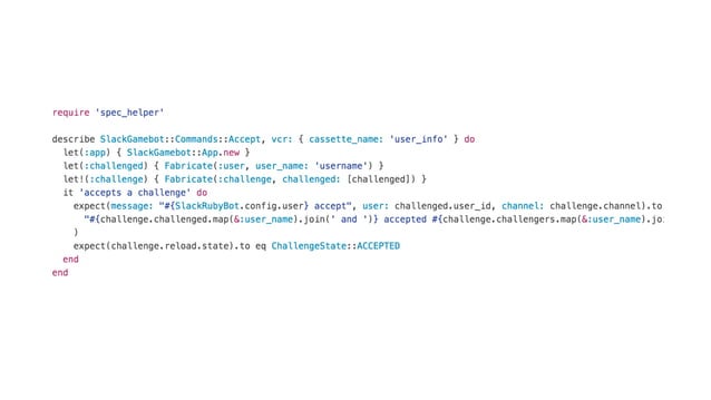 Your First Slack Ruby Bot | PPT