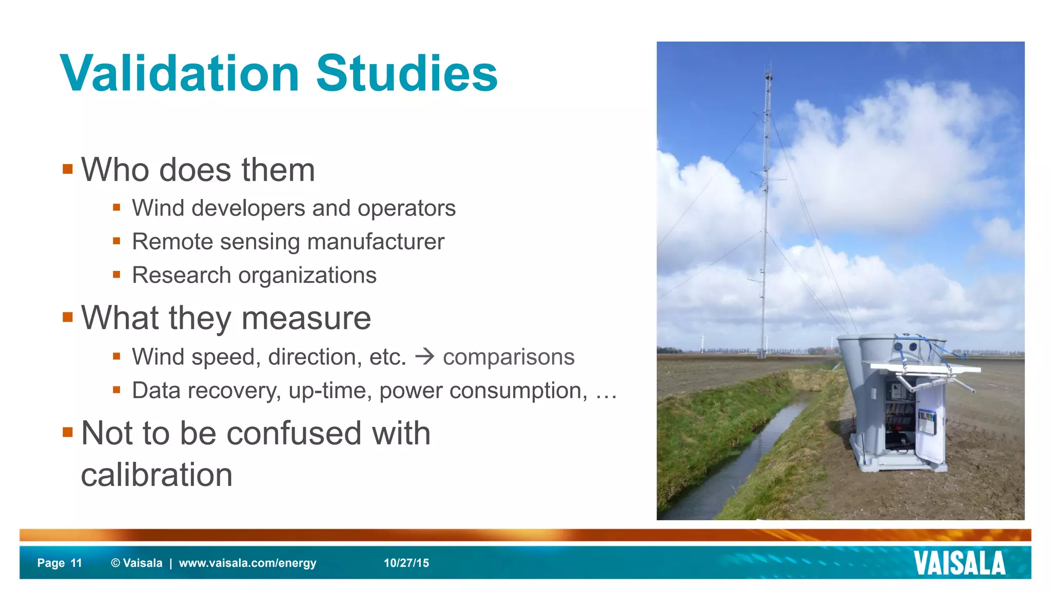 Comparing Remote Sensing Systems to Met Towers | PDF
