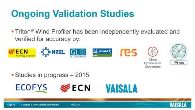 Comparing Remote Sensing Systems to Met Towers | PPT