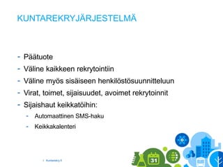 Kuntarekry, Risto Kokko | PPT