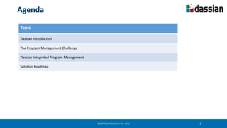 2015 10 integrated program mgmt dassian overview | PPSX | Business ...