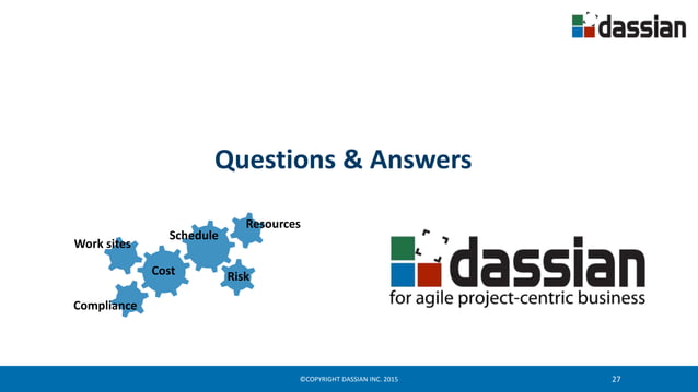 2015 10 integrated program mgmt dassian overview | PPT