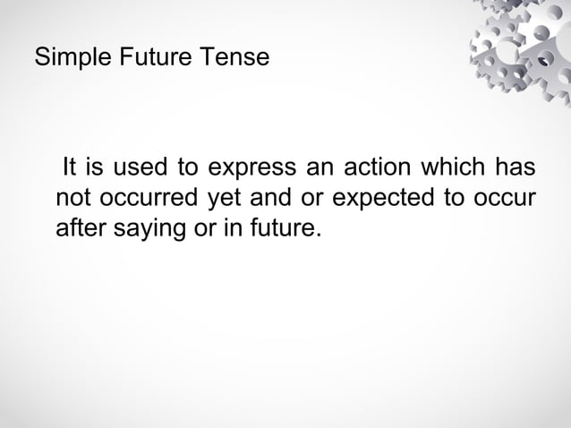 Simple Future Tense | PPT