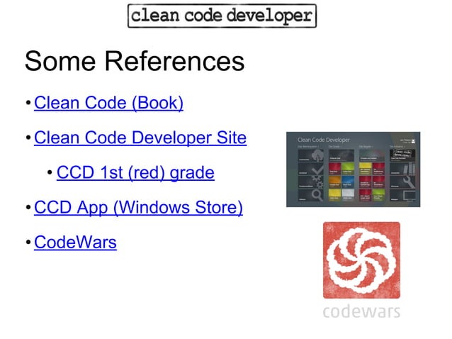 An Introduction to Clean Code Developer | PPT