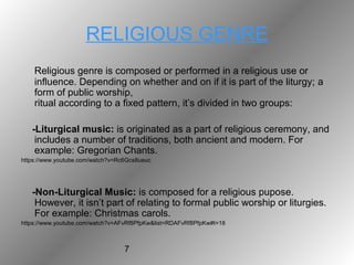 2015 11-22 music genres | PPT