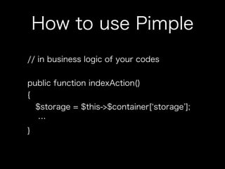 Dependency Injection and Pimple | PDF