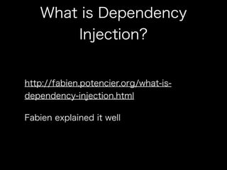 Dependency Injection and Pimple | PDF