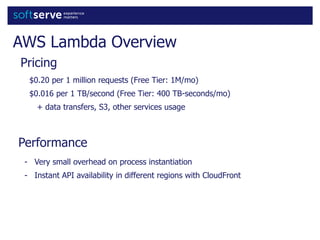 Using AWS Lambda for Infrastructure Automation and Beyond | PPTX