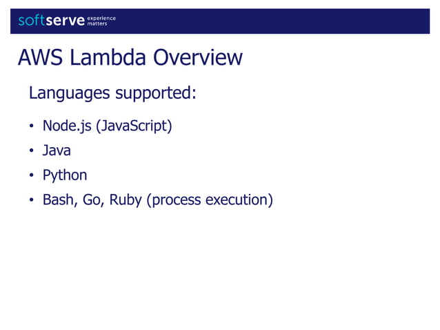 Using AWS Lambda for Infrastructure Automation and Beyond | PPT