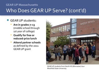 GEAR UP Massachusetts | PDF