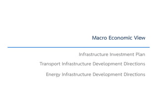 Enhancing Infrastructure Development for Thailand's Future Growth | PPT