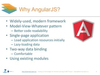 Requirements Bazaar powered by AngularJS and Polymer - Talk at Google Developer Group Brussels | PPT
