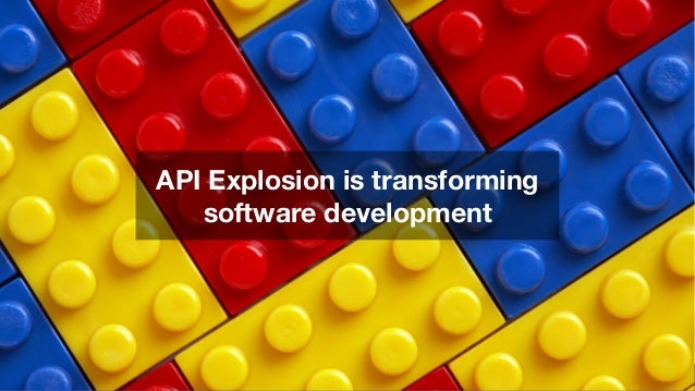 APIs as building blocks