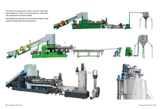 PURUI plastic extruder and recycling machine | PDF