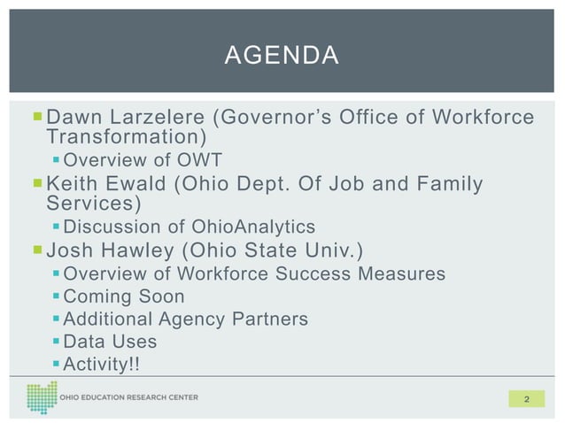 ODJFS Conference Slides | PPT