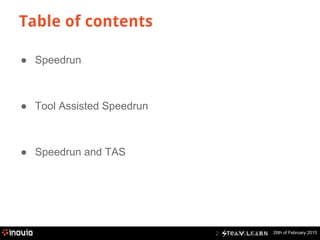 Steam Learn: Speedrun et TAS | PDF