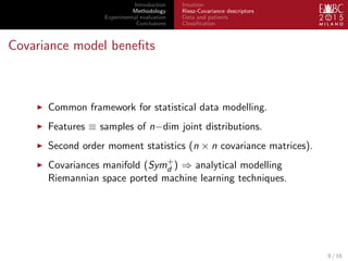 3D Riesz-wavelet Based Covariance Descriptors for Texture Classi cation of Lung Nodule Tissue in ...