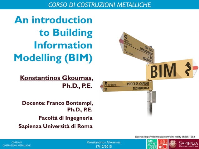 CM - An introduction to Building Information Modelling (BIM) | PPT