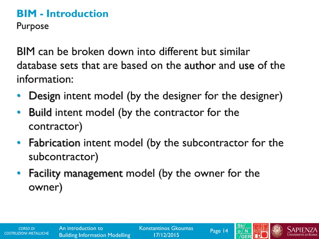 CM - An introduction to Building Information Modelling (BIM) | PPT