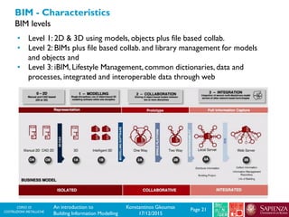 CM - An introduction to Building Information Modelling (BIM) | PDF