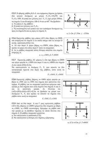 Ροπή Ισορροπία.pdf ΦΥΣΙΚΗ Γ ΛΥΚΕΙΟΥ ΣΤΕΡΕΟ ΣΩΜΑ | PDF