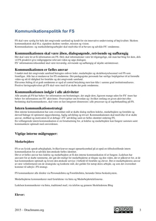 2015.07 revideret FS kommunikationsstrategi - udkast | PDF