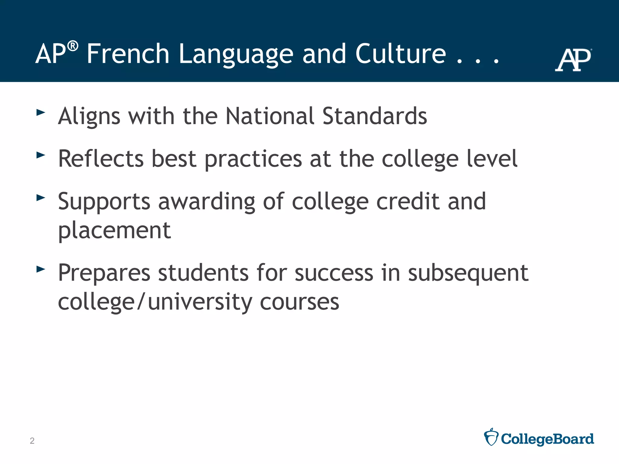 2015 16 ap french language and culture workshop ppt | PPT