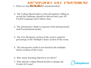 2015 16 ap french language and culture workshop ppt | PPT
