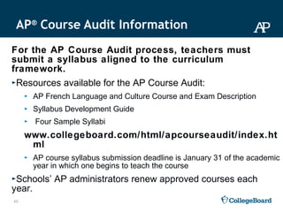 2015 16 ap french language and culture workshop ppt | PPT