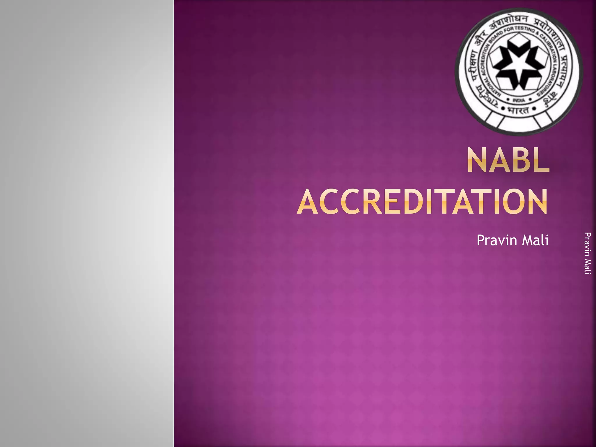 NABL Accredition | PPTX