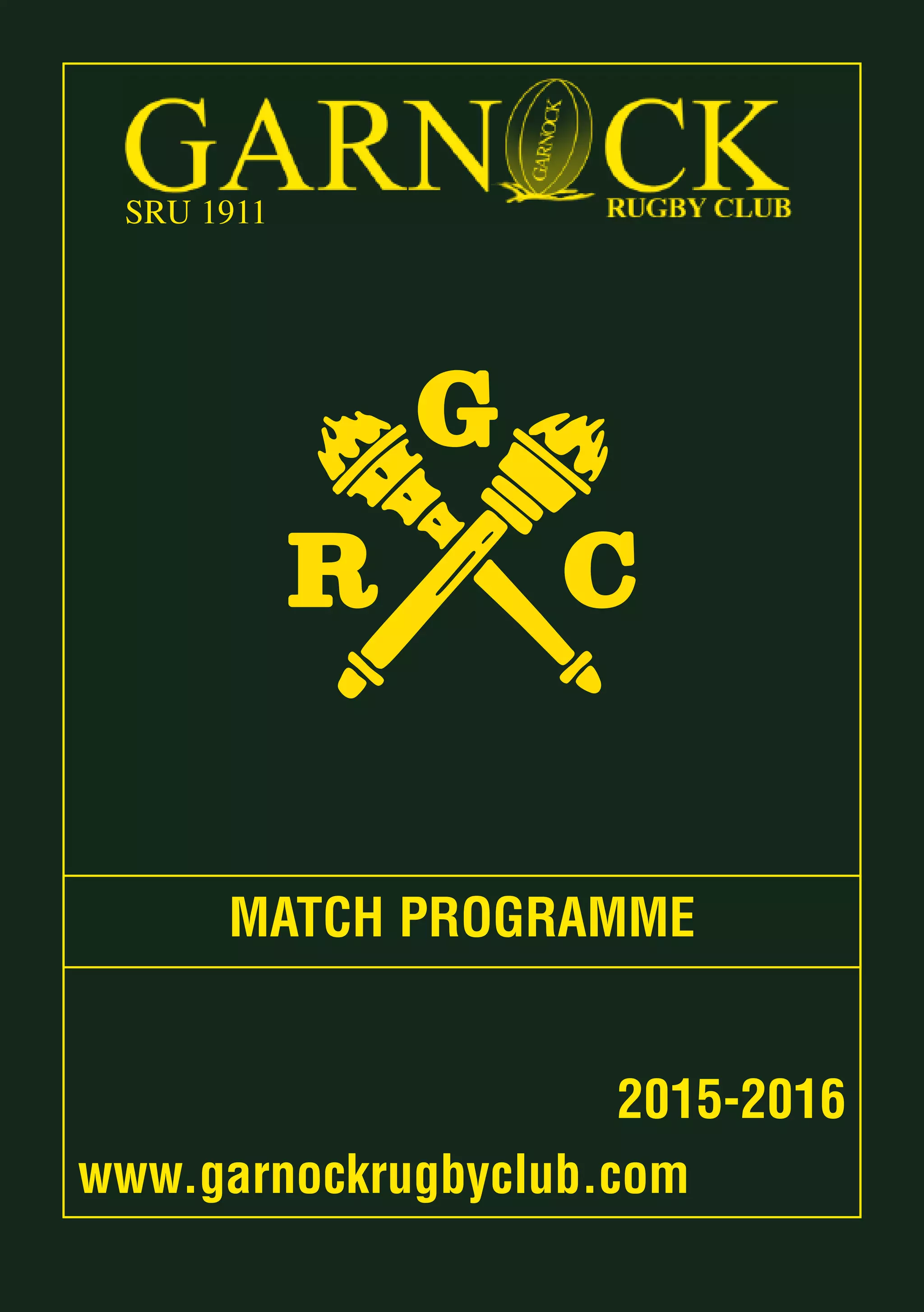 2015 2016 match day program | PDF