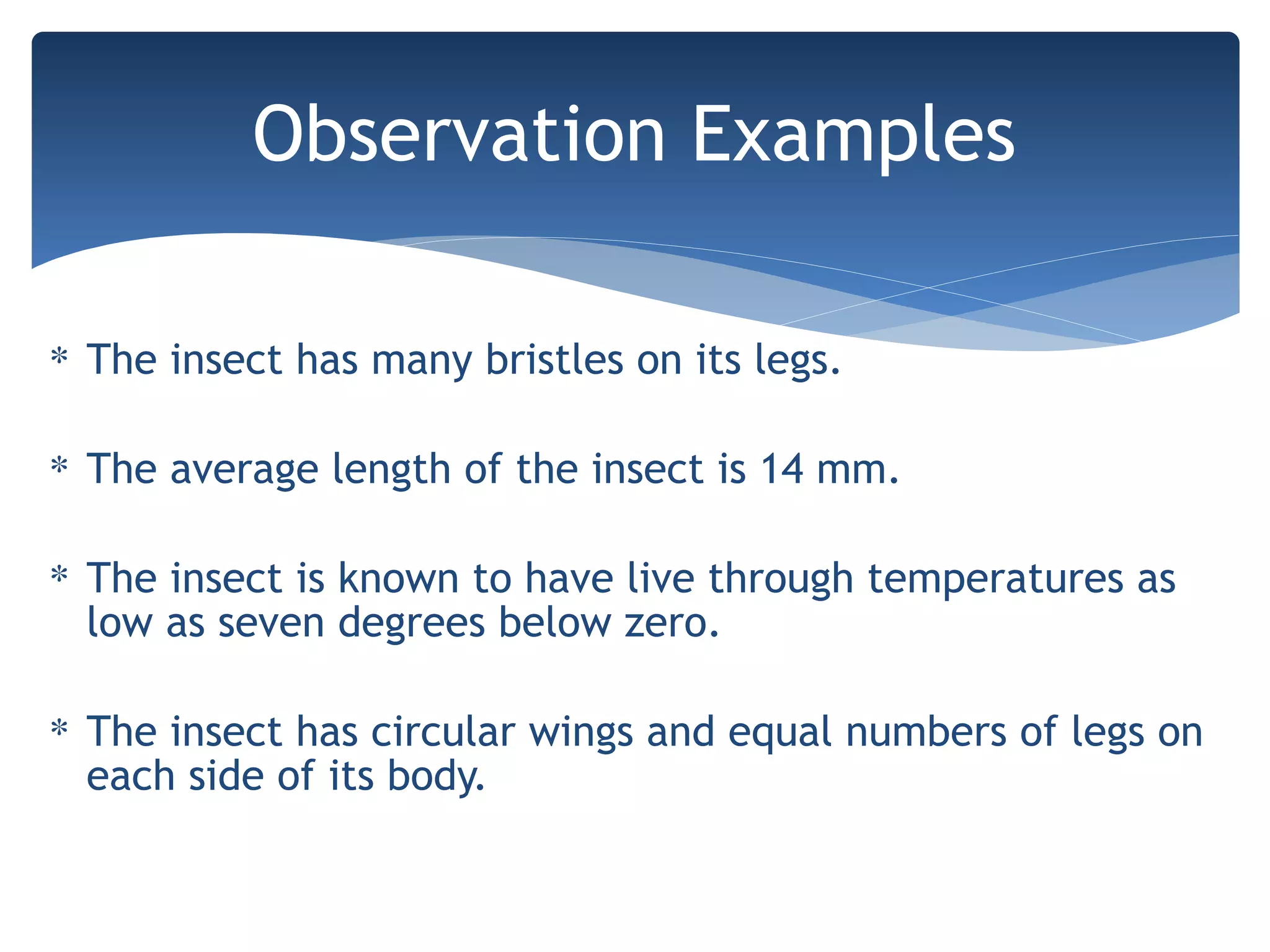 Observation & Inference: Notes | PPT