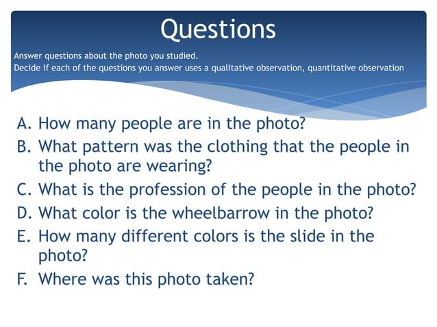 Observation & Inference: Notes | PPT