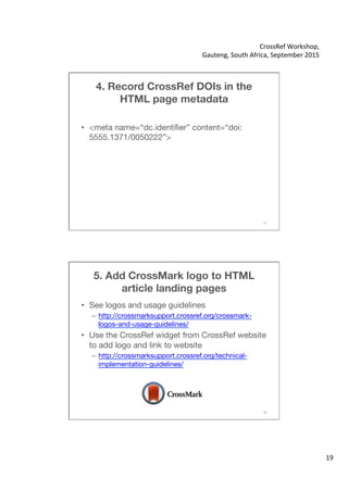7-Managing errata & retractions with CrossMark | PDF