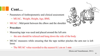 nutritional survey in school going children | PPTX