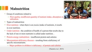 nutritional survey in school going children | PPTX