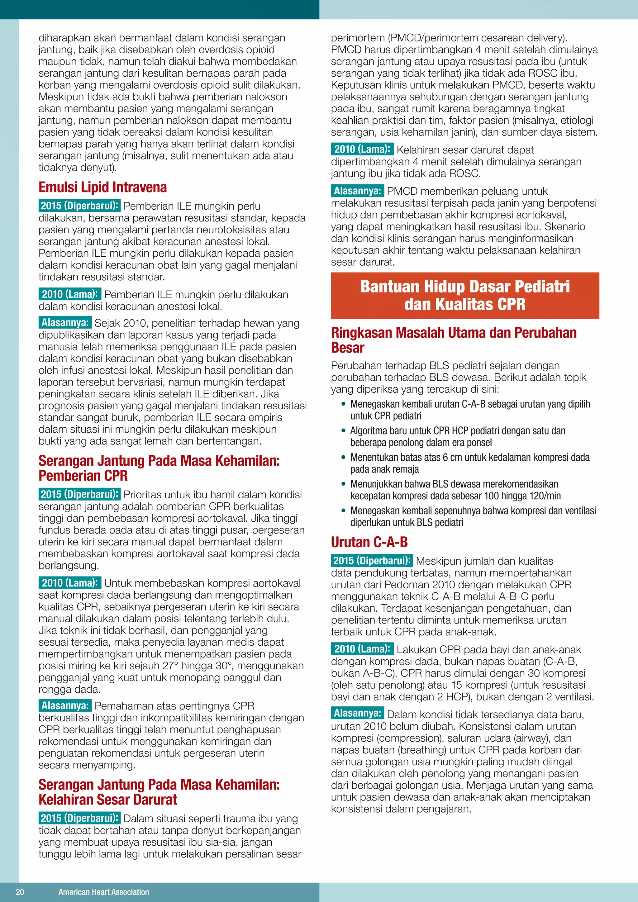 2015 aha-guidelines-highlights-indonesian | PDF