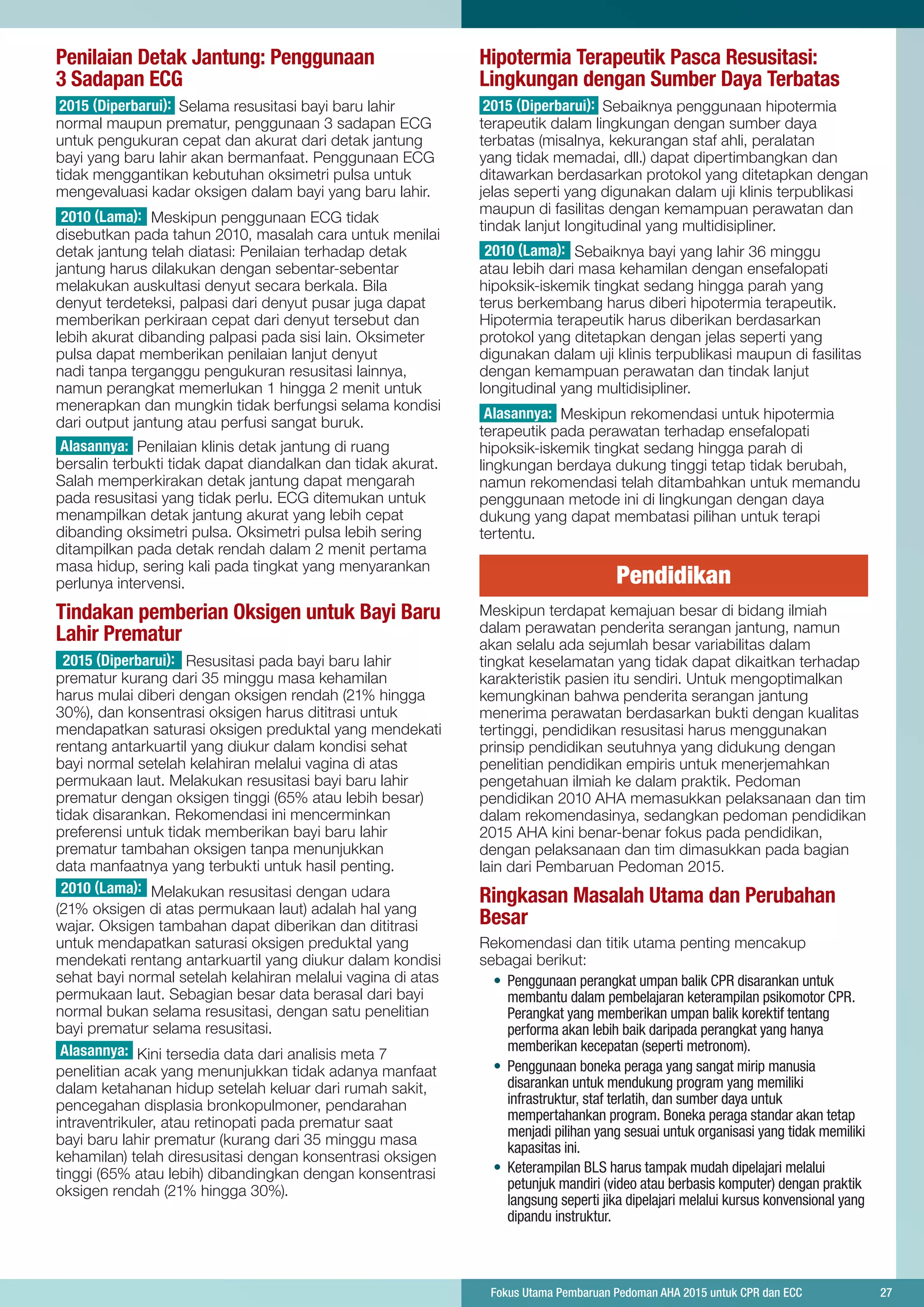 2015 aha-guidelines-highlights-indonesian | PDF